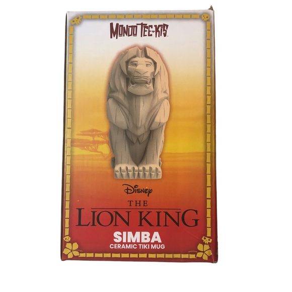 Disney | Accents | Mondo Teekis Ceramic Tiki Mug Lion King Simba | Poshmark